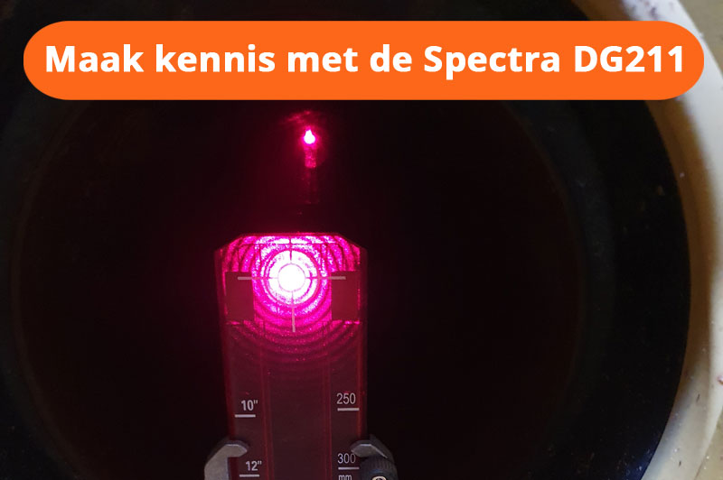Maak kennis met rioollaser DG211 van Spectra