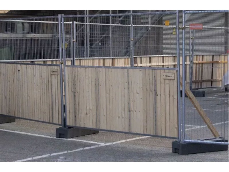 Bouwhek combiwood cityfence hek met hout kopen | Visser Assen