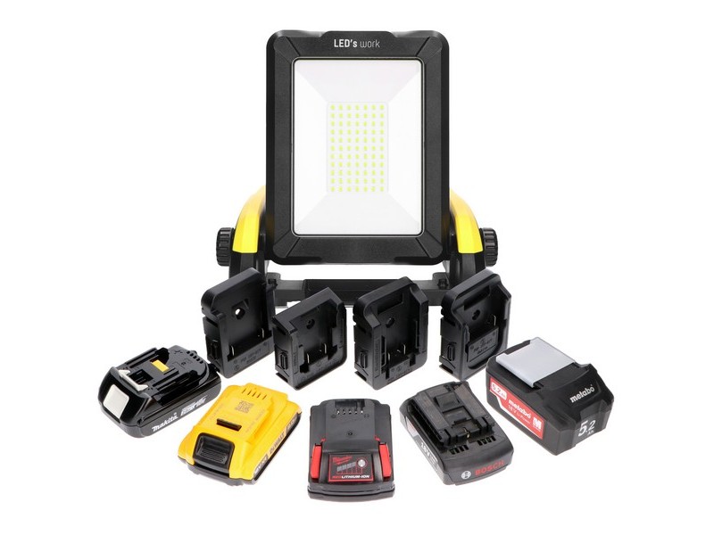 LED Accu-werklamp 20 W Shada online kopen | Visser Assen