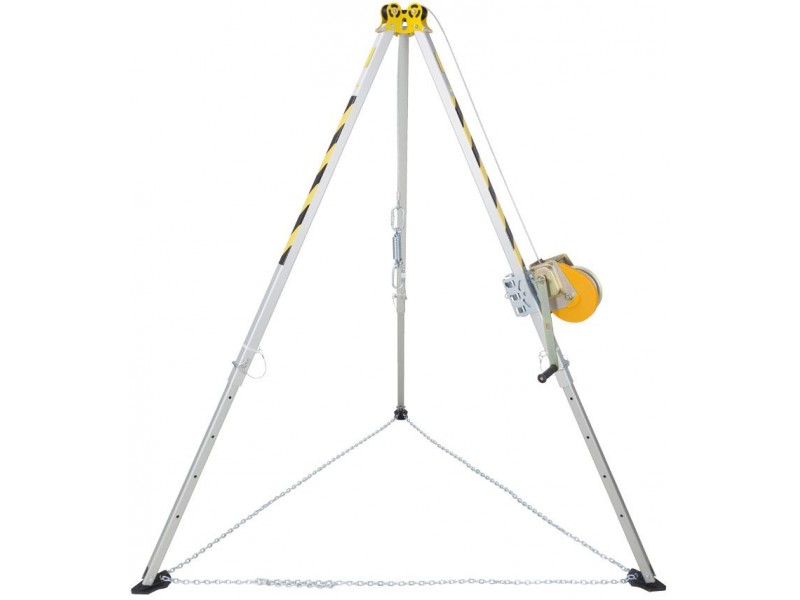 Driepoot aluminium voor last tot 500 kg | AIC Visser