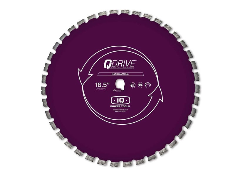 Diamantblad iQ ø 420 mm Q-drive Hard materiaal kopen | Visser Assen