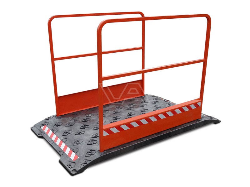 Loopbrug kunststof incl. leuningen kopen | AIC Visser