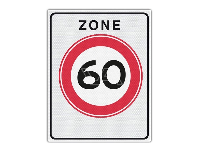 Verkeersbord RVV A01-60zb - 60km-zone kopen | Visser Assen Verkeersbord RVV A01-60zb - 60km-zone kopen | Visser Assen