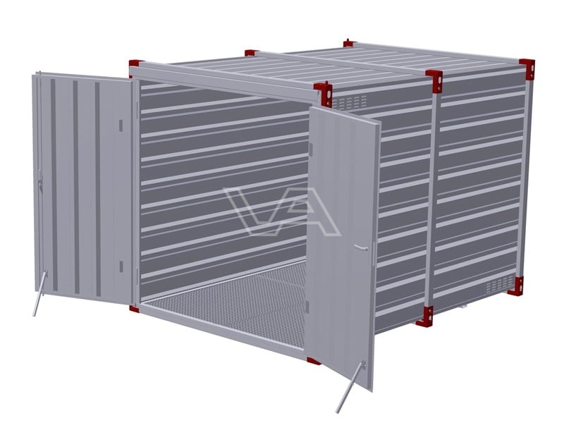 Milieucontainer 3 meter online kopen | Visser Assen