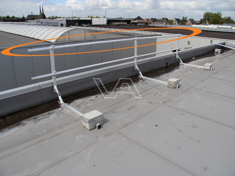 Leuning tbv dakrandbeveiliging kopen | Visser Assen