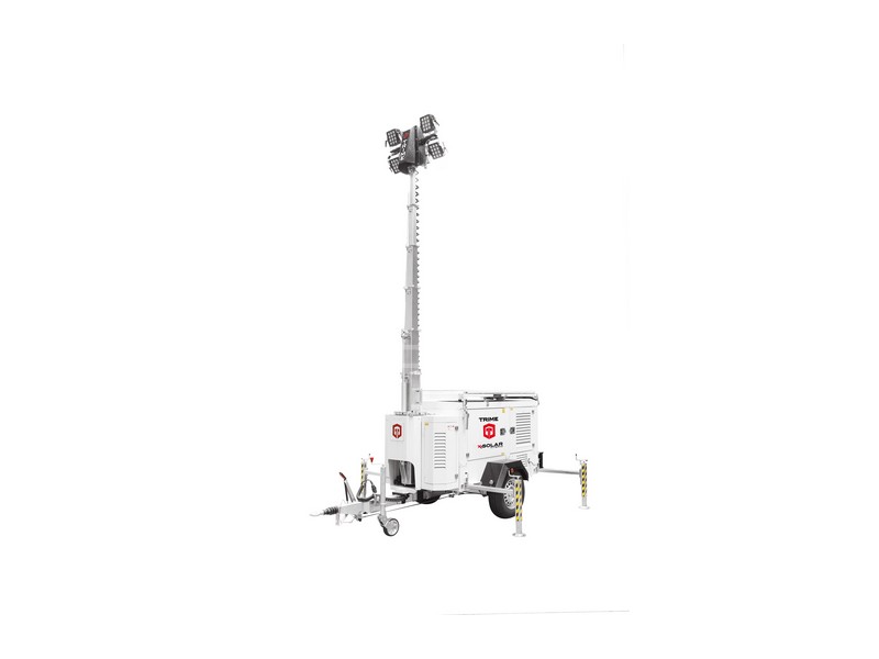 Lichtmast X-Solar Hybrid 4 x 100 W LED | Visser Assen