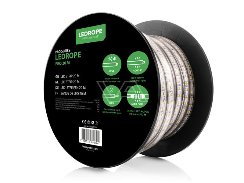 Lichtslang LedRope Pro 20m online kopen | Visser-Assen.nl